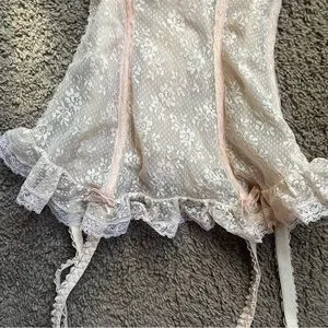 Glydons | Intimates & Sleepwear | Vintage Glydons Corset Bustier Peach ...